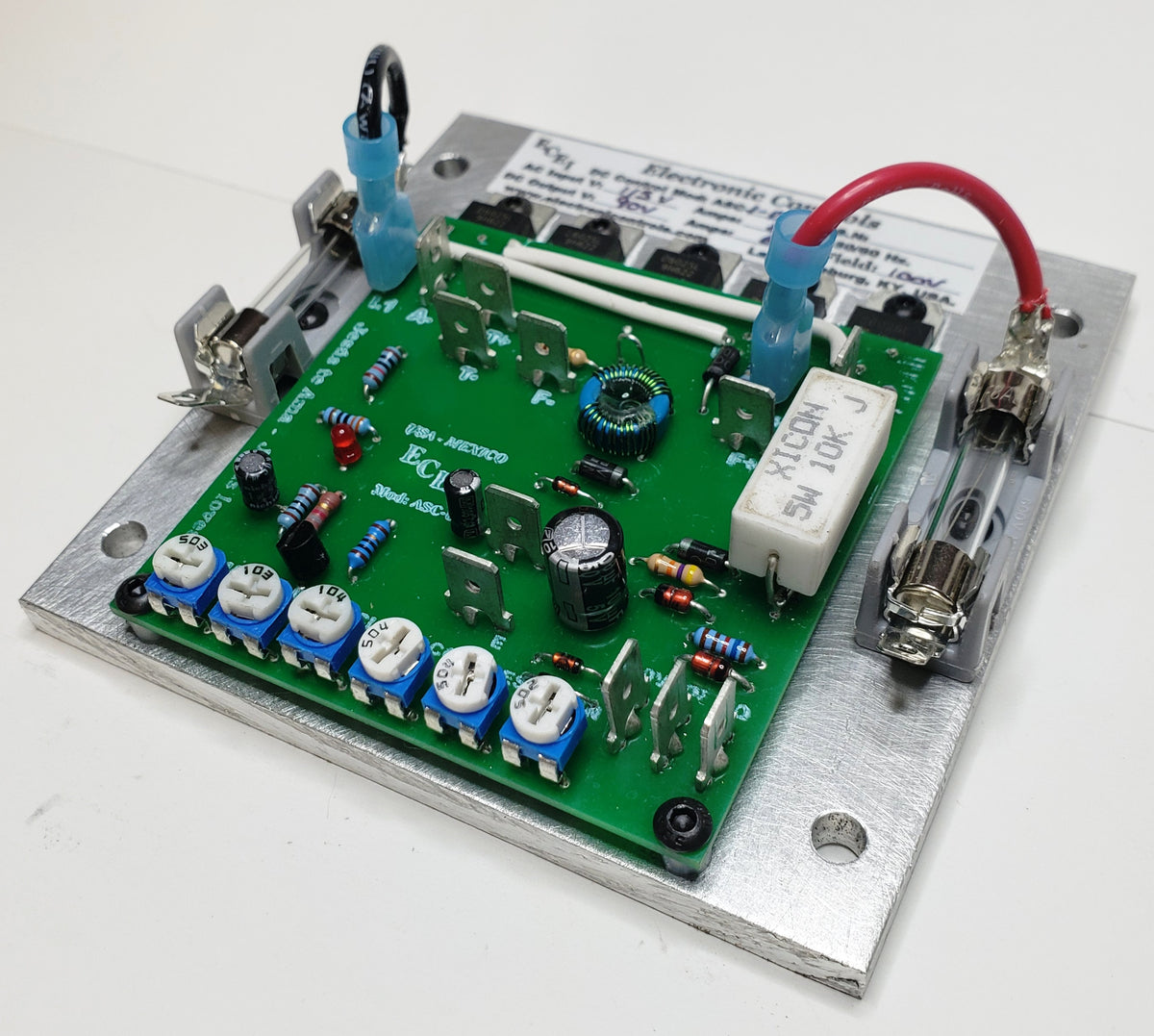 DC Speed Control for 1/2HP-90VDC Motors, Open Chassis – AUcontrols